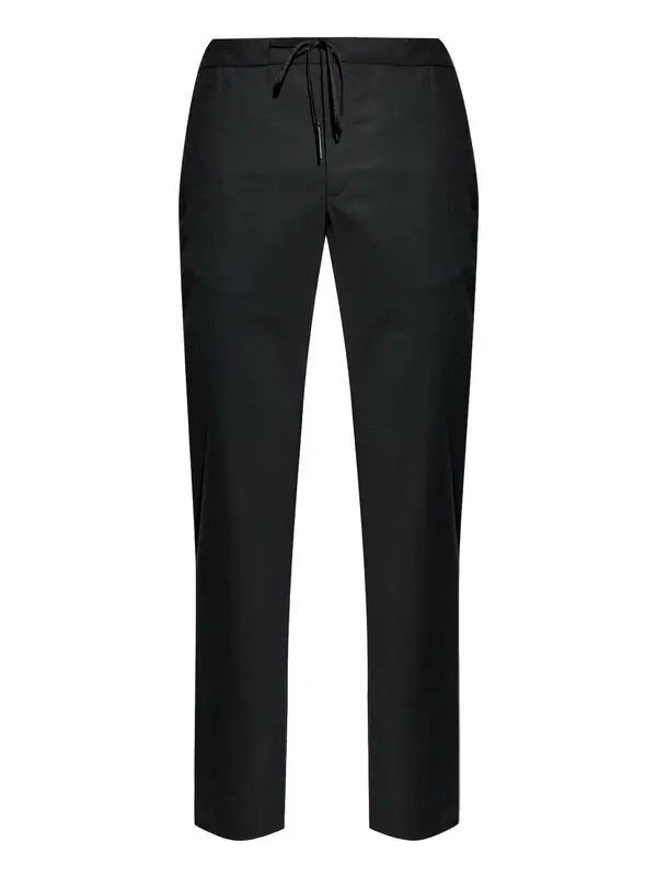 MAISON MARGIELA Tapered Wool Trousers - Black