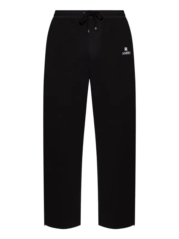 Amiri Sweatpants With Logo - Black