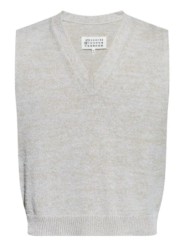 MAISON MARGIELA Cotton Vest - Grey