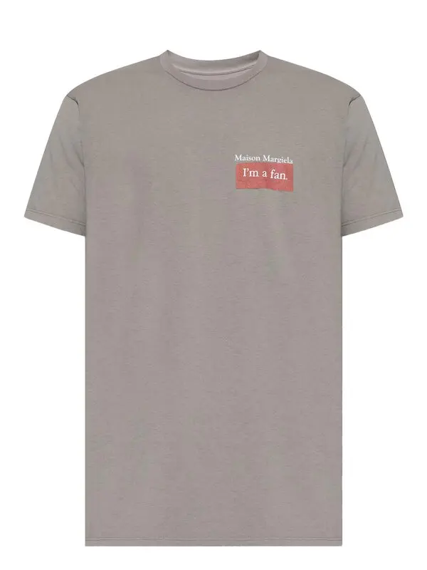 MAISON MARGIELA T-shirt With Logo - Grey