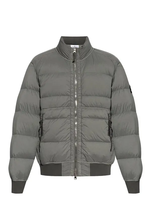 Stone Island Seamless Tunnel Nylon Down-tc Jacket - Grey