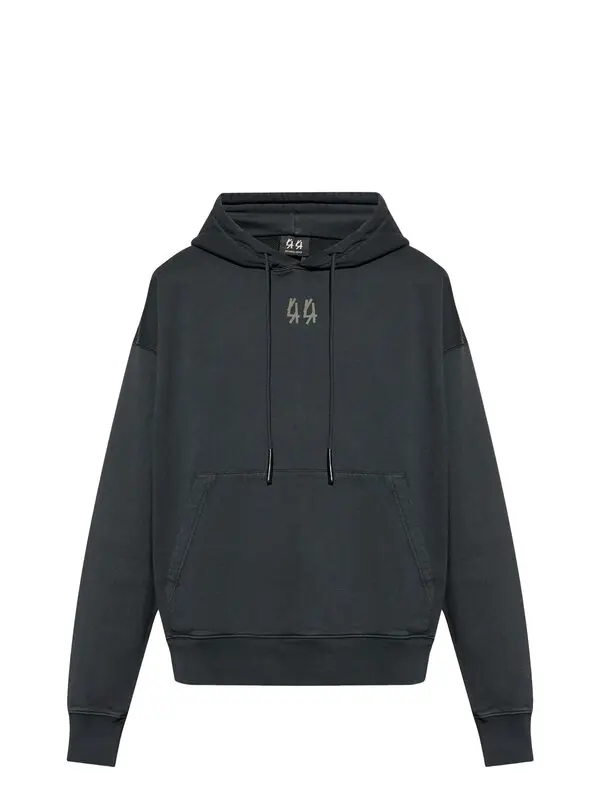 44 LABEL GROUP Logo Hoodie - Grey
