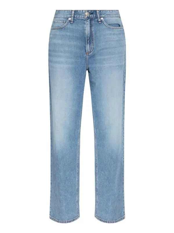 Rag & Bone Audrey Wide-leg Jeans - Blue