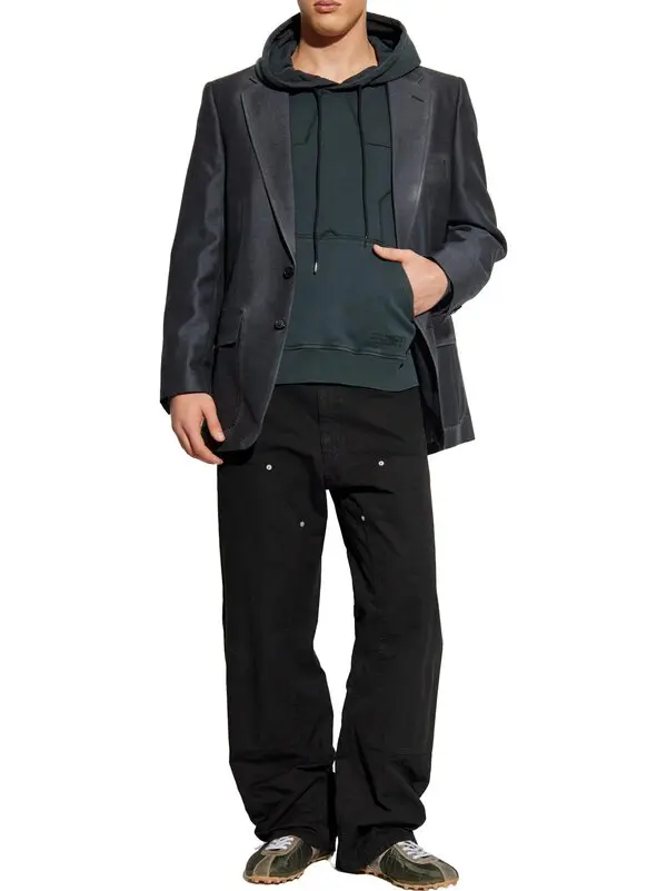 MAISON MARGIELA Straight-leg Trousers - Black