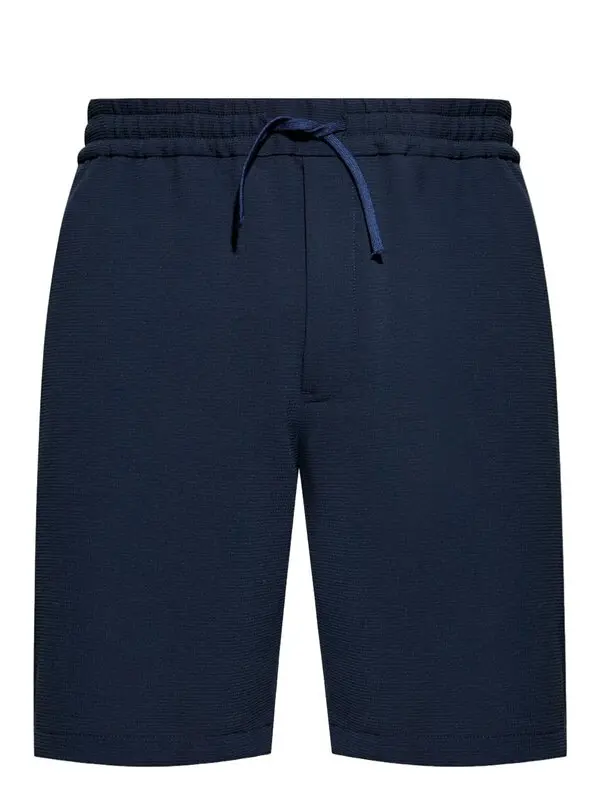 Emporio Armani Shorts With Pockets - Navy Blue