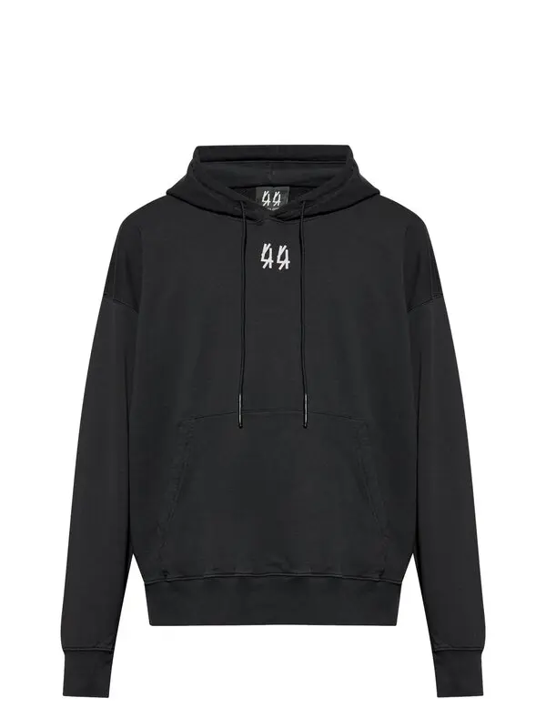 44 LABEL GROUP Logo Hoodie - Black