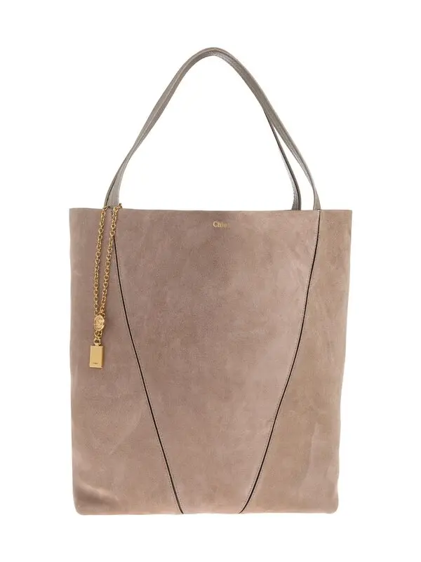 Chloé Spin Shopper Bag - Beige