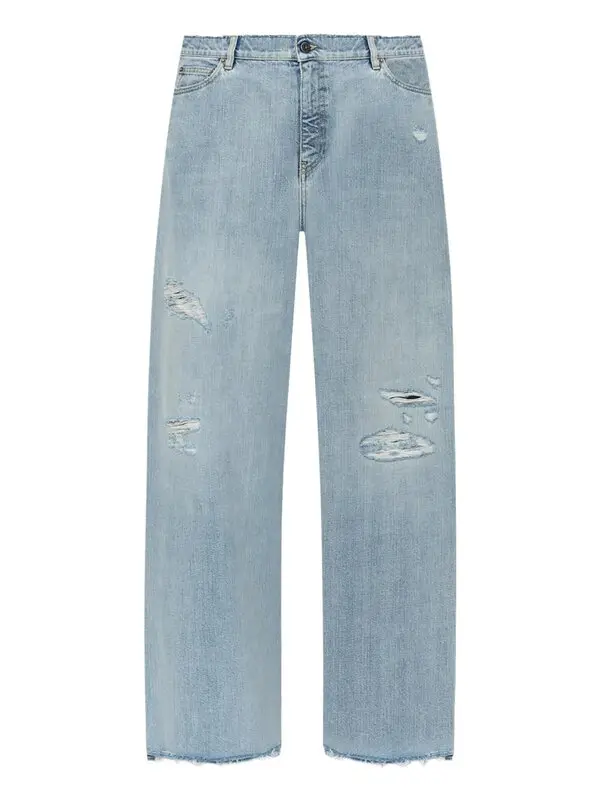 GOLDEN GOOSE Vintage Effect Jeans - Blue