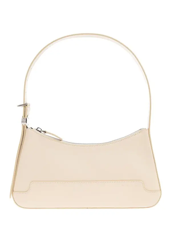 Marni Leather Shoulder Bag - Cream
