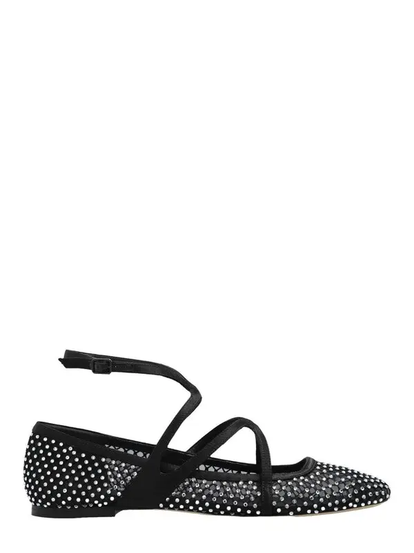 JIMMY CHOO Astoria Ballet Flats - Black