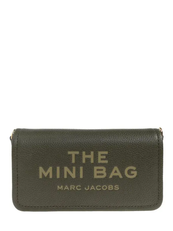 Marc Jacobs Top-grain Leather Shoulder Bag - Green