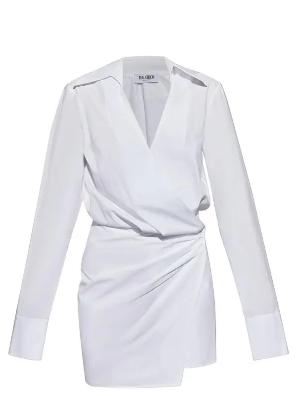 Attico Shirt Dress - White