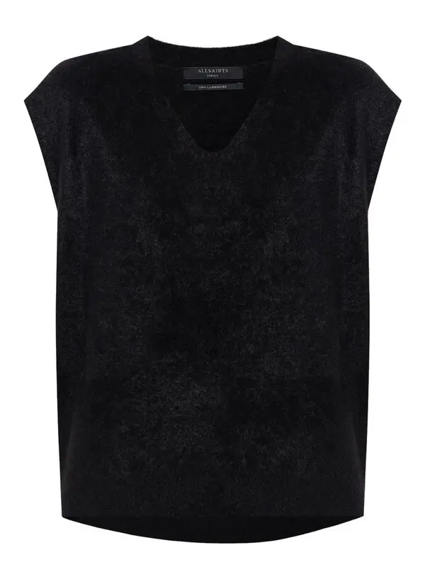 ALLSAINTS Cashmere 'rebel' Vest - Black