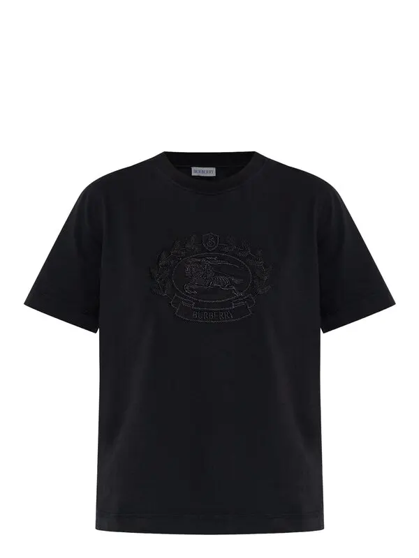 Burberry Logo T-shirt - Black