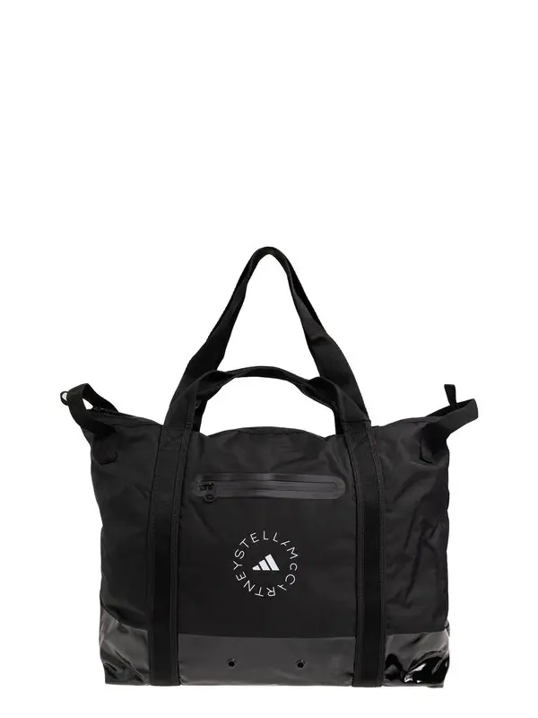 Adidas By Stella McCartney Gym Bag With Logo - Black