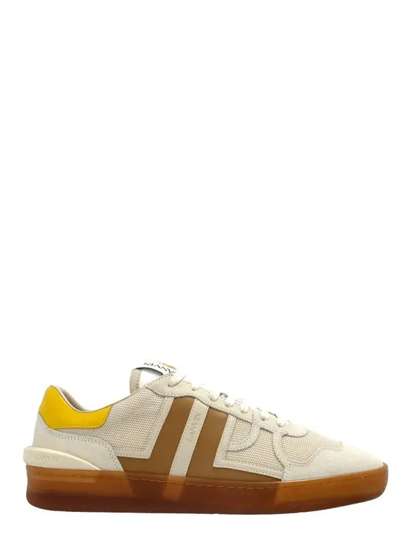 LANVIN Clay Low-top Sneakers - Cream