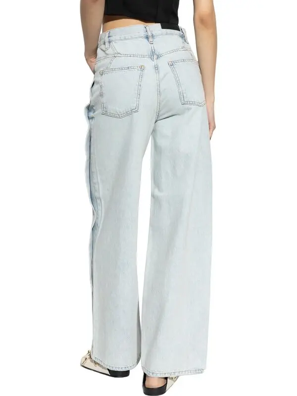 IRO PARIS Sirius Wide-leg Jeans - Light Blue