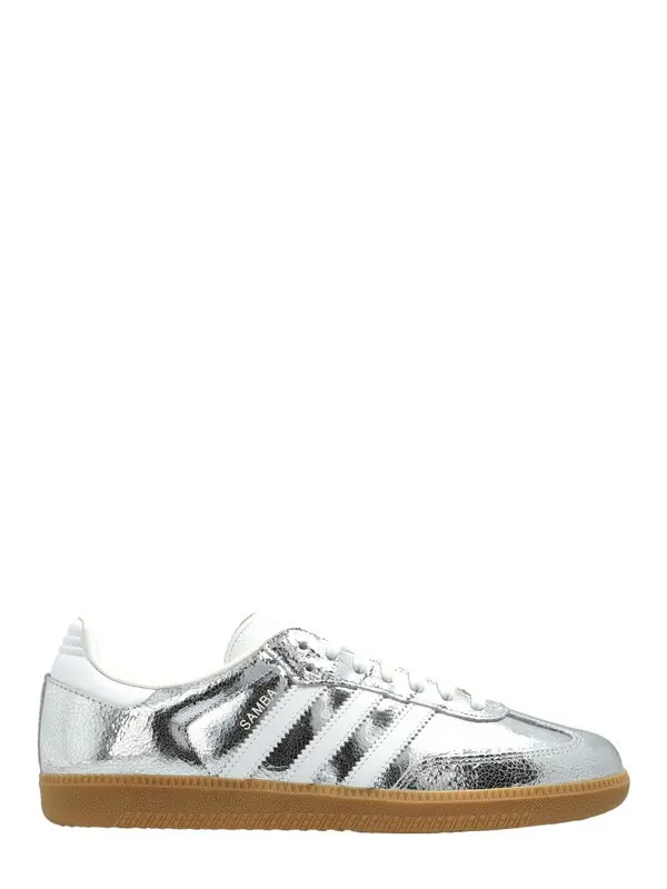 Adidas Originals By Alexander Wang Samba Ow W Sneakers - Silver