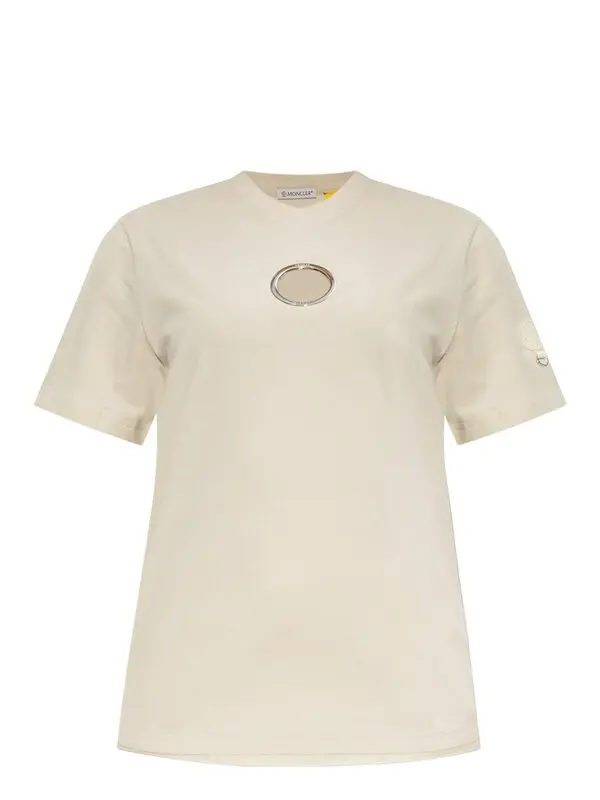 Moncler 6 Willow Smith T-shirt - Cream