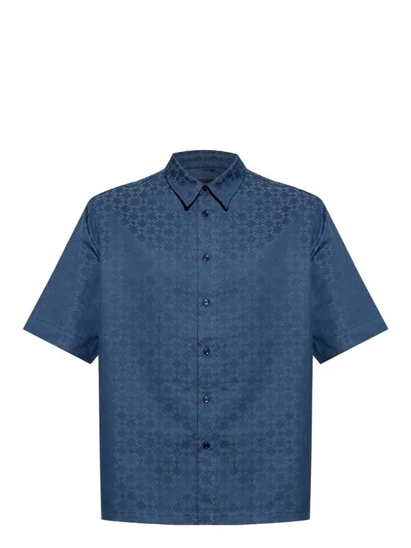 Givenchy Shirt With Logo - Blue