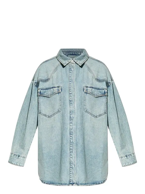 GESTUZ Gzasher Denim Shirt - Blue