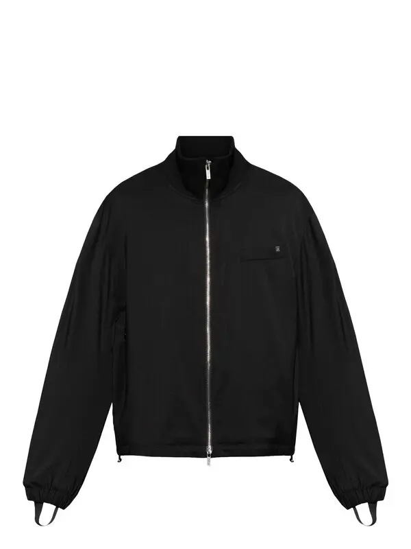 Helmut Lang Wool Jacket With Pockets - Black