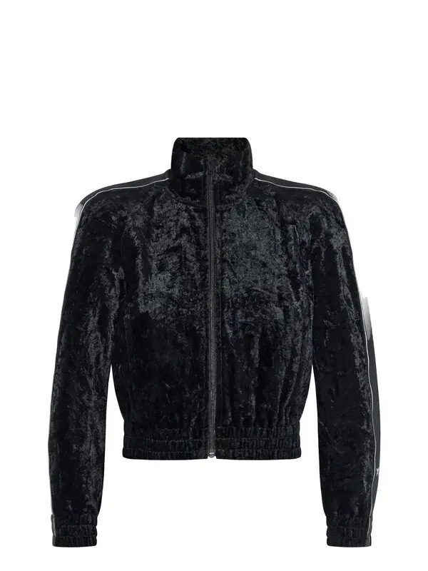 Alexander Wang Velvet Sweatshirt - Black