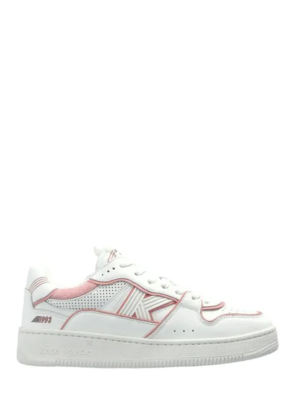 Kate Spade New York Leather '93 Kicks Sneakers - White