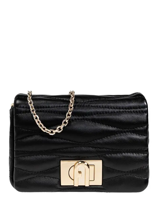 Furla 1927 Mini Shoulder Bag - Black