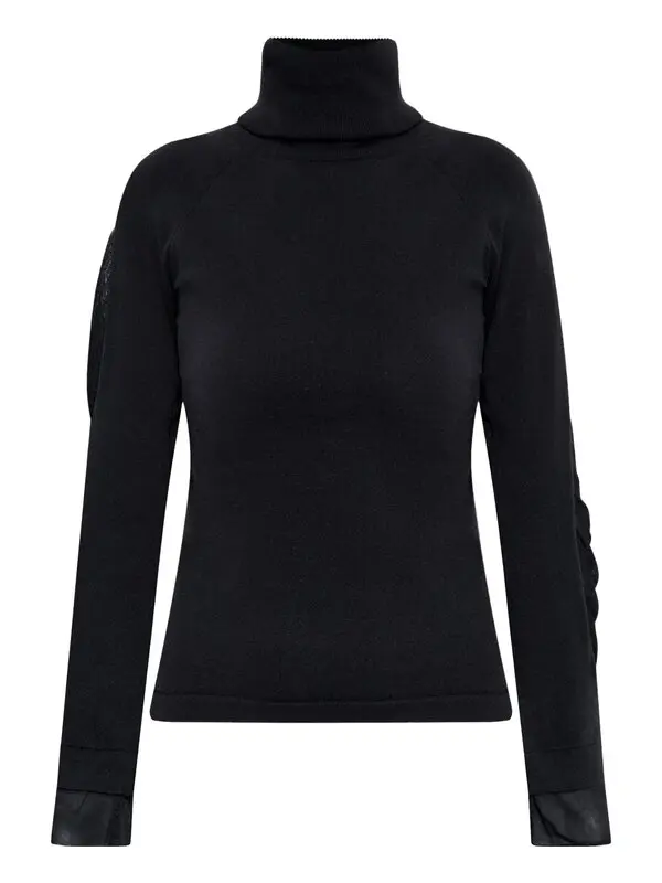 Y3 Long-sleeve Turtleneck - Black