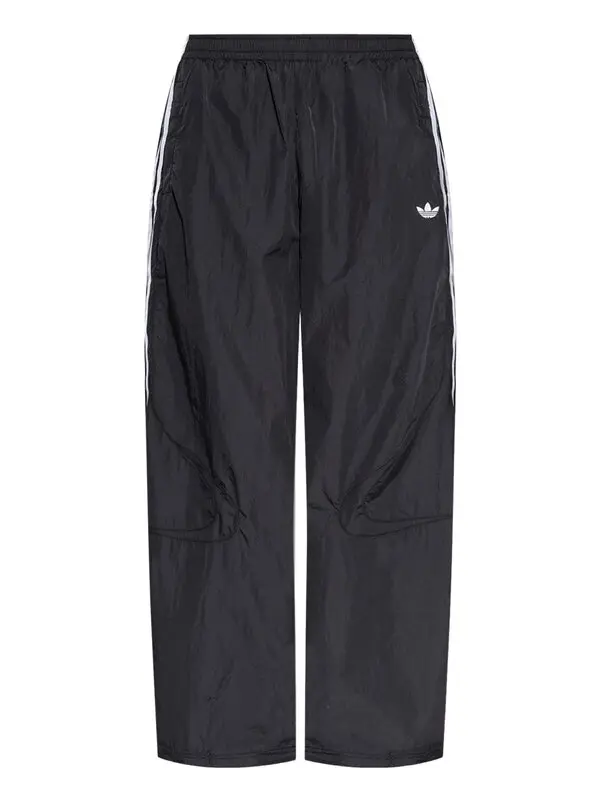 Adidas Originals By Alexander Wang Originals Nylon Trousers - Black