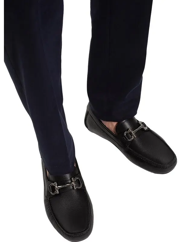 FERRAGAMO Parigi Moccasins - Black