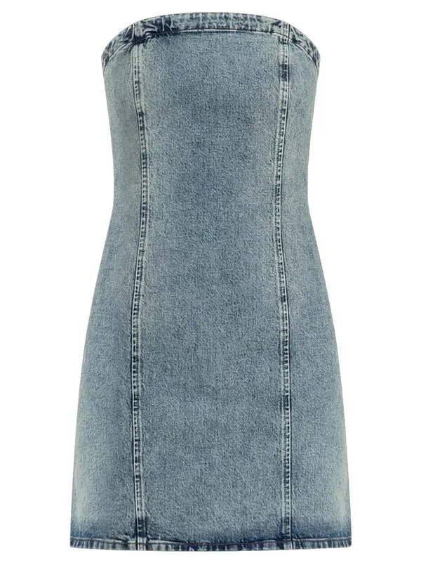 GESTUZ Gznielle Denim Dress - Blue