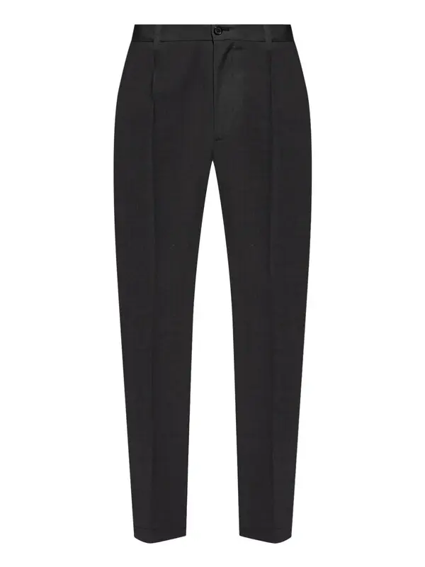 Dolce & Gabbana Creased Trousers - Grey