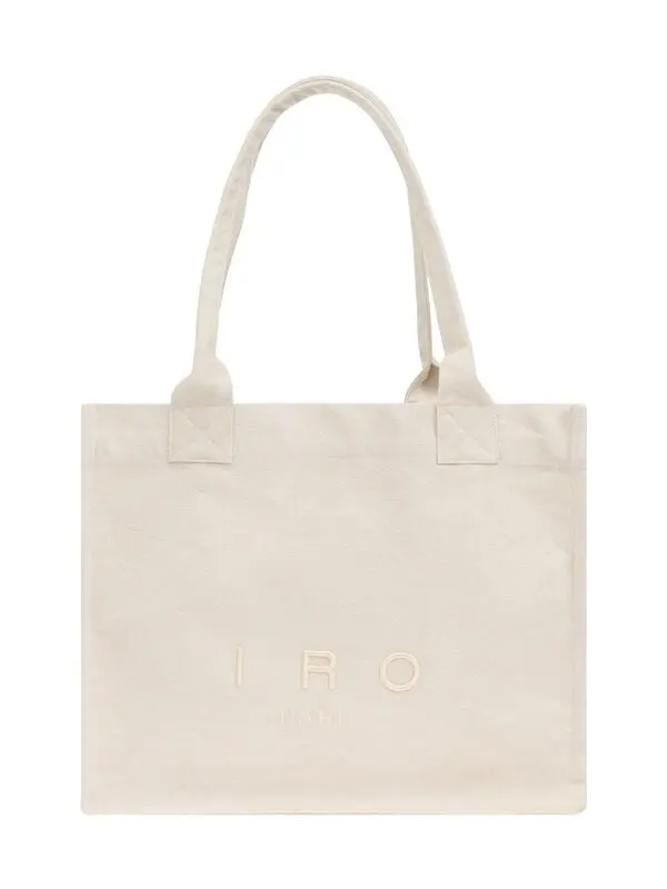 IRO PARIS Jane Shopper Bag - Cream