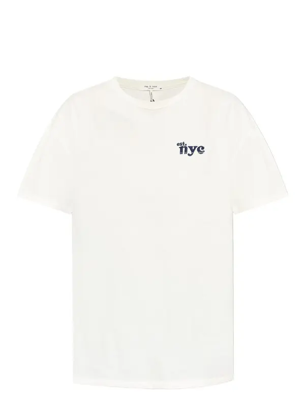 Rag & Bone Boyfriend T-shirt - White