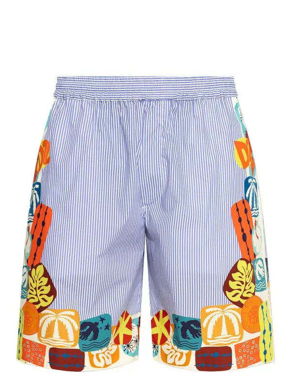 Dsquared2 Summer Lovers" Capsule Shorts - Blue