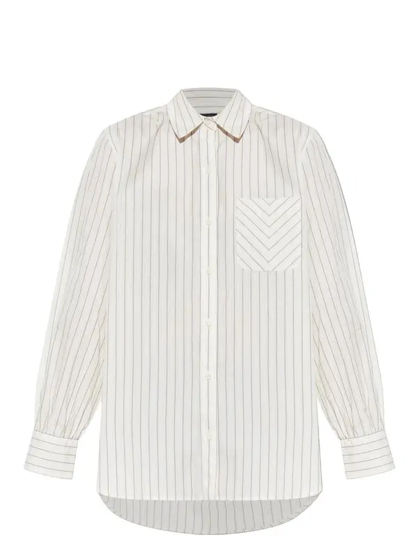 Rag & Bone Maxine Striped Shirt - Cream