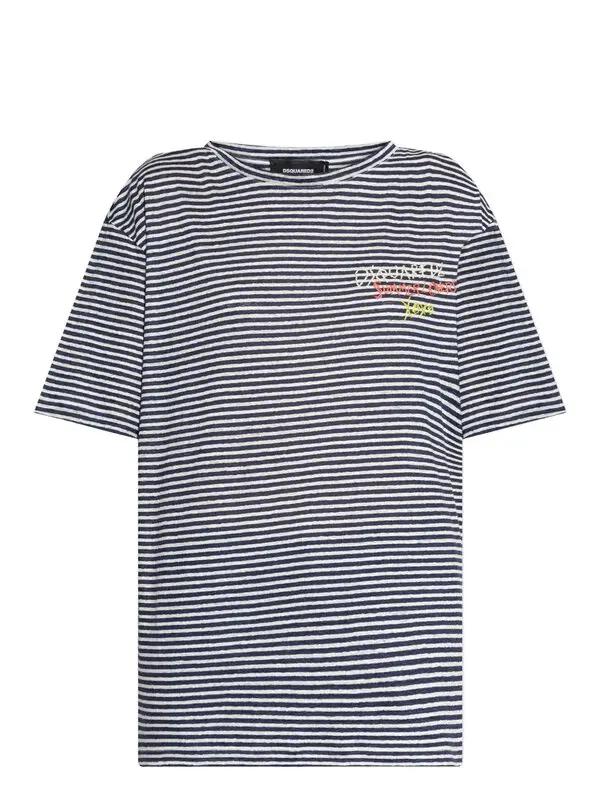 Dsquared2 Summerlovers" Capsule T-shirt - Navy Blue