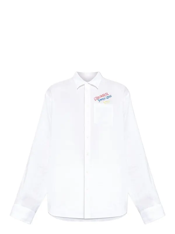 Dsquared2 Shirt Capsule `summer Lovers - White