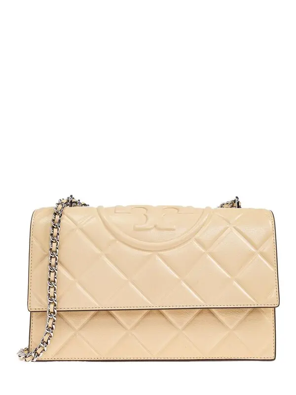 Tory Burch Fleming Shoulder Bag - Beige