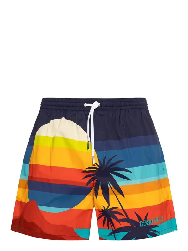 Dsquared2 Summer Lovers Swim Shorts - Multicolour