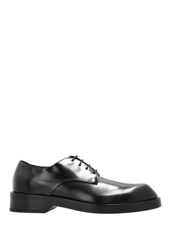 JIL SANDER Lace-up Leather Shoes - Black