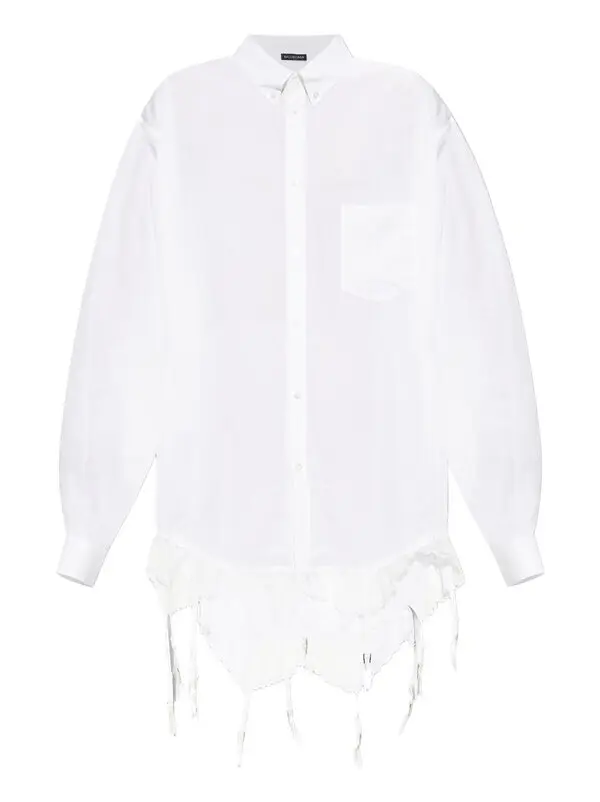 Balenciaga Pocket Shirt - White
