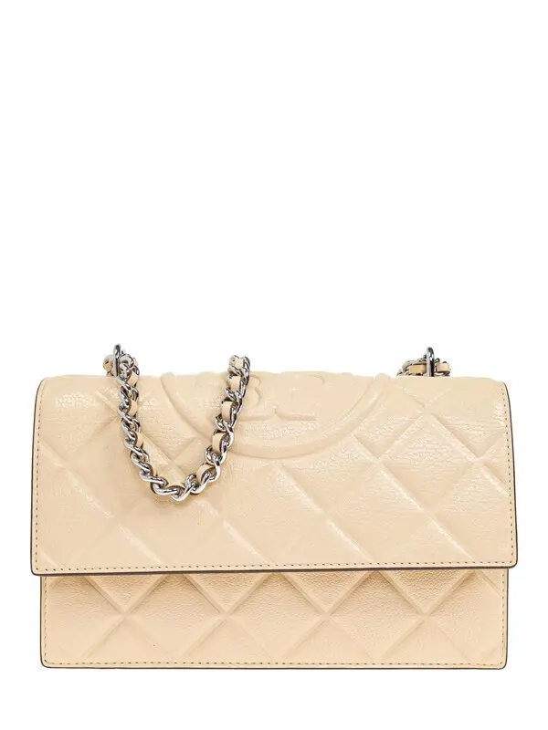 Tory Burch Fleming Small Shoulder Bag - Cream