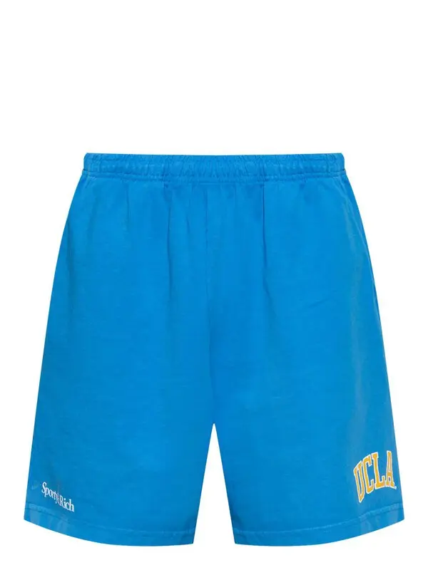 SPORTY & RICH Ucla Collection Shorts - Blue