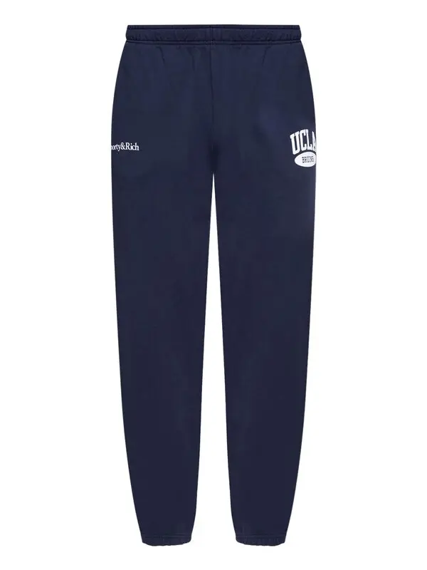 SPORTY & RICH Ucla Collection Sweatpants - Navy Blue