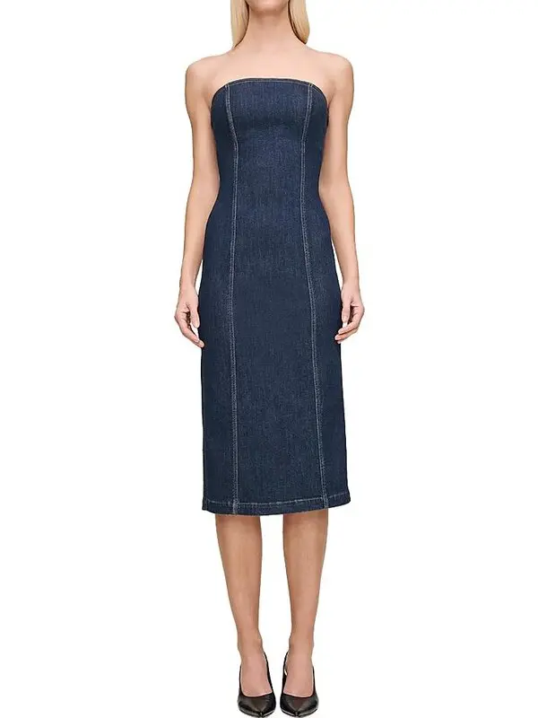 DL1961 Esme Denim Midi Dress - Crescent Harbor