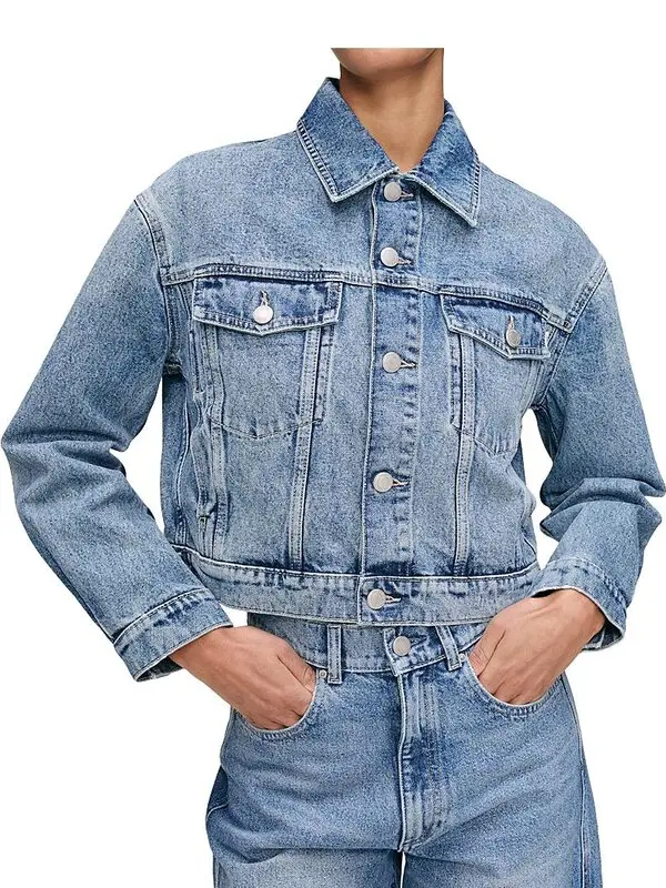DL1961 Jodie Oversized Denim Jacket - Salt Lake