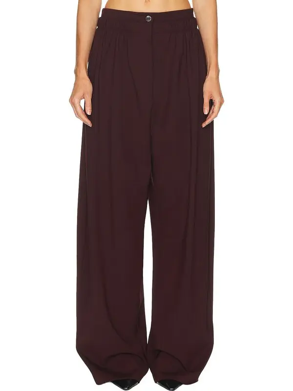 Sportmax Quito Long Trouser - Wine